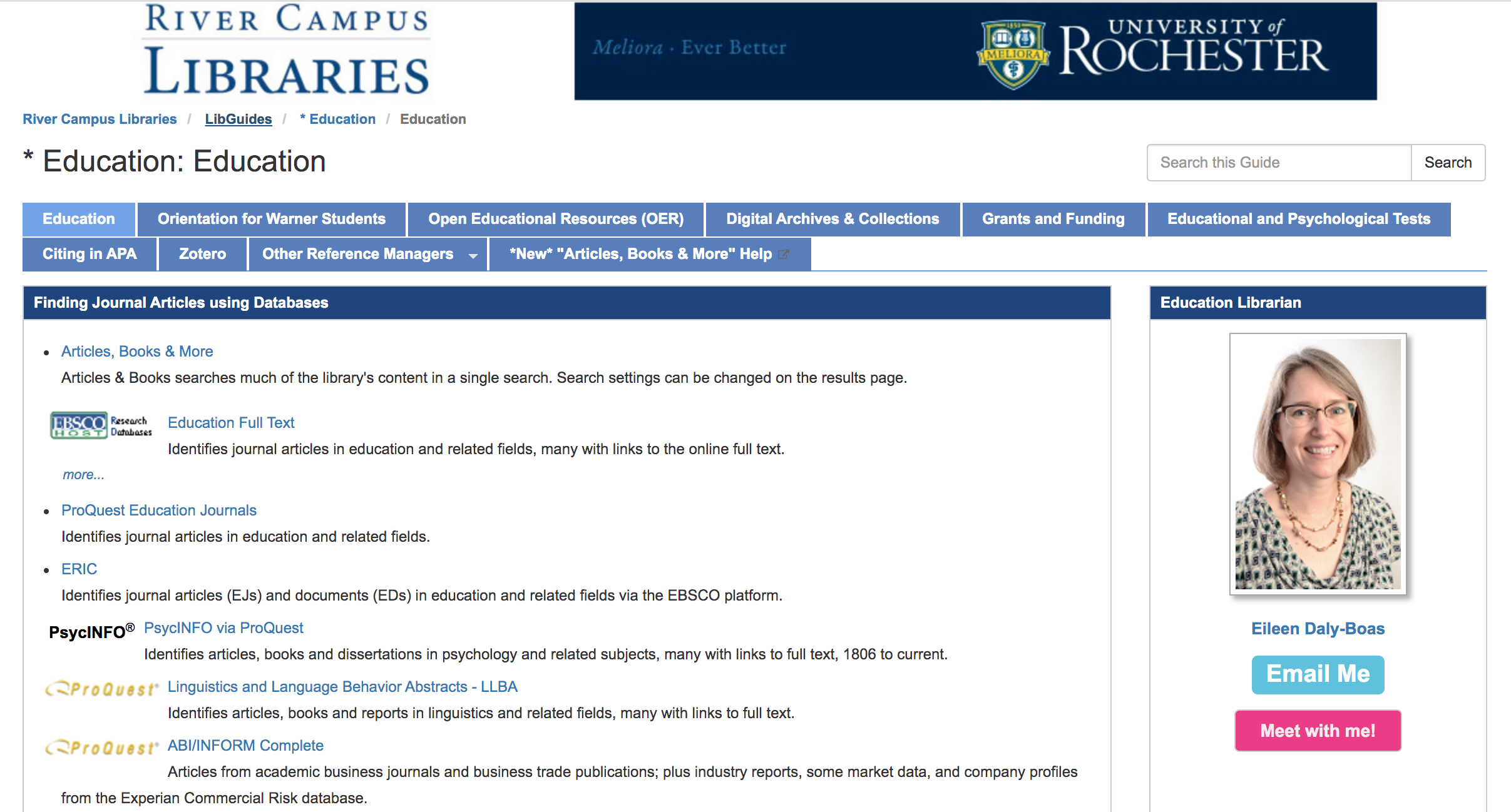 LibGuides – a source for Research help – Eileen P. Daly-Boas